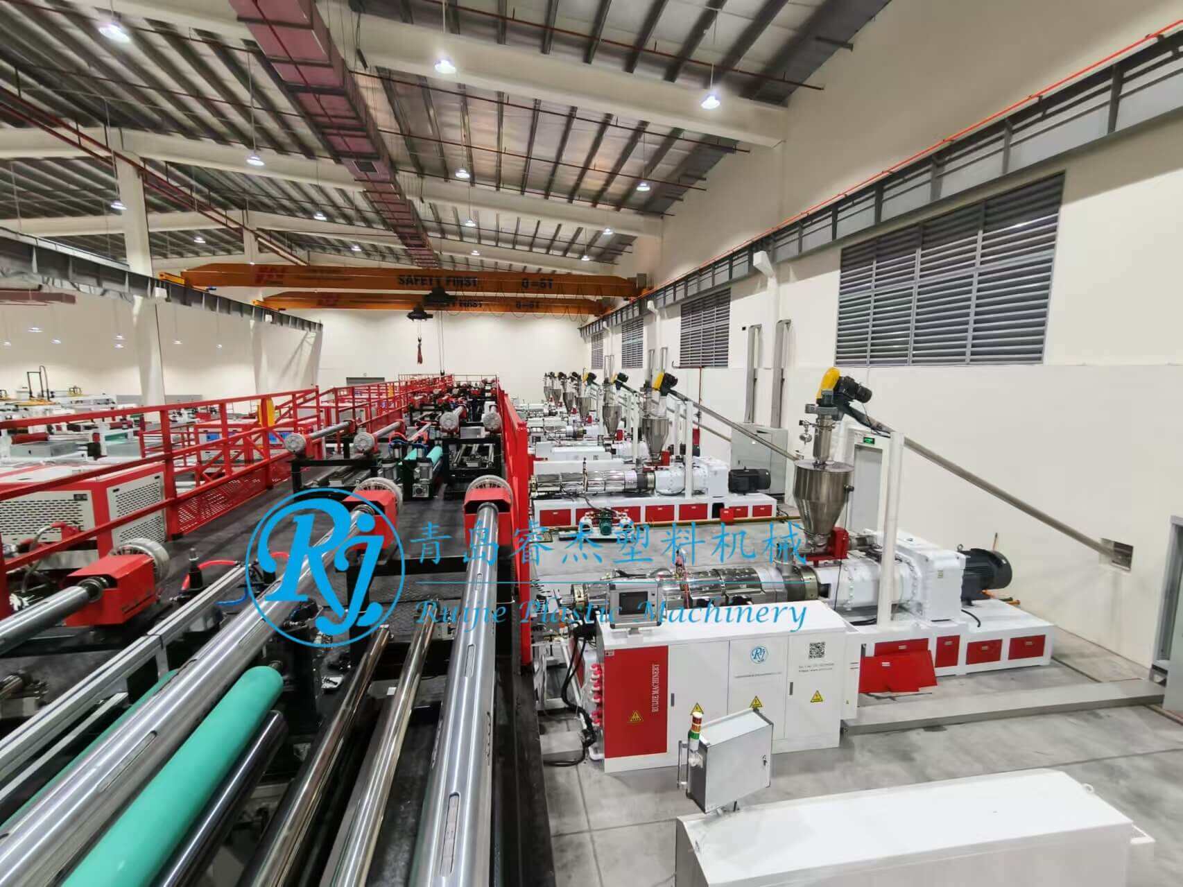 SPC Floor Extrusion Line High Quality Spc Flooring Making Machine
